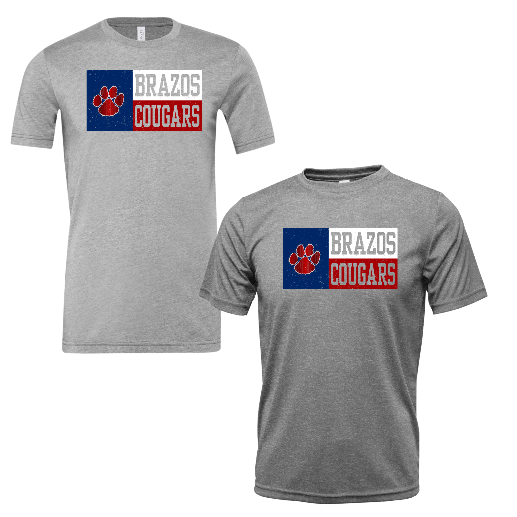 Brazos Football Flag Shirt 2025 – Creative Impressions by JC